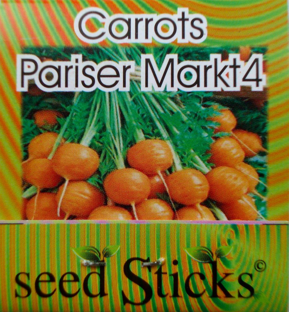 Carrot Seed Sticks | Heirloom Seeds | Sought After Seedlings
